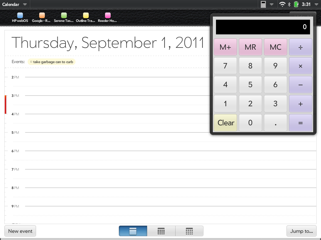 webOS “Desk Accessories” — Tech for Personal Growth